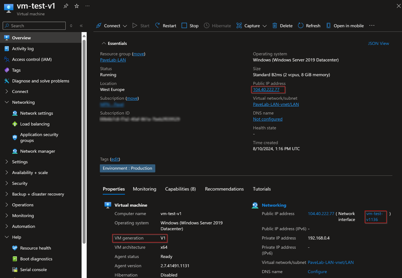 Instrucitons upgrading Azure Gen1 to Gen2 VMs
